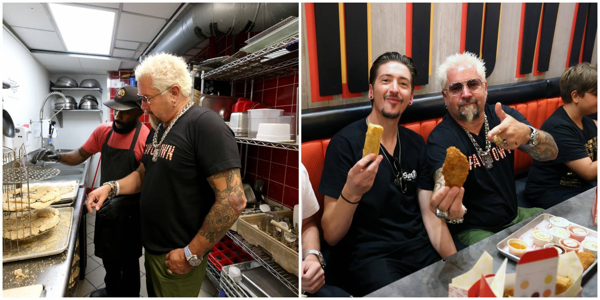 Guy Fieri Spotted Getting His Chicken Fix at Chicken Guy! Disney ...