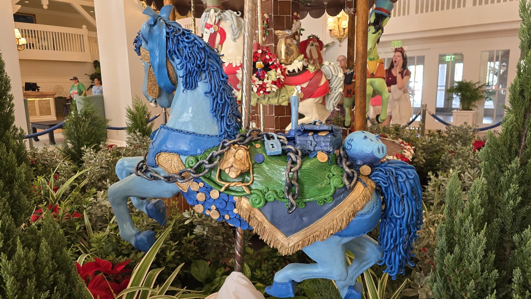 “Mickey’s Christmas Carol” Gingerbread Carousel at Disney’s Beach Club ...