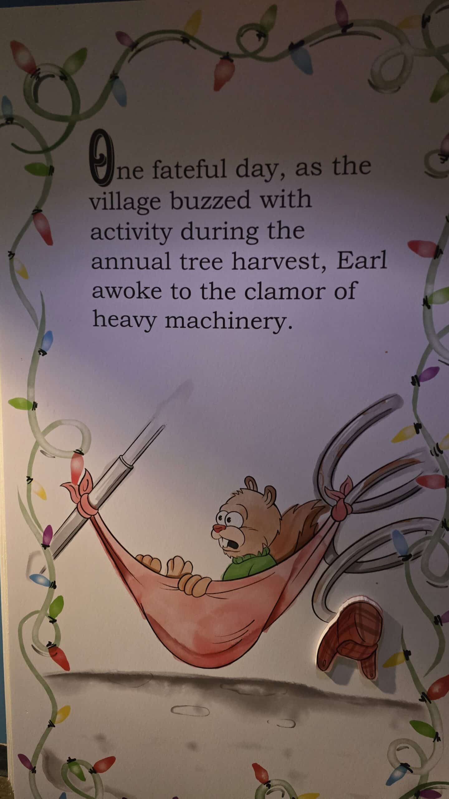 Universal Studios “The Tale of Earl the Squirrel” at Holiday Tribute ...