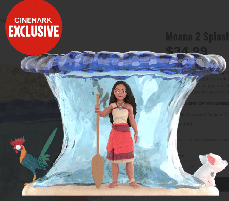 Moana 2 Popcorn Bucket and Popcorn Necklace Now Available at Cinemark ...