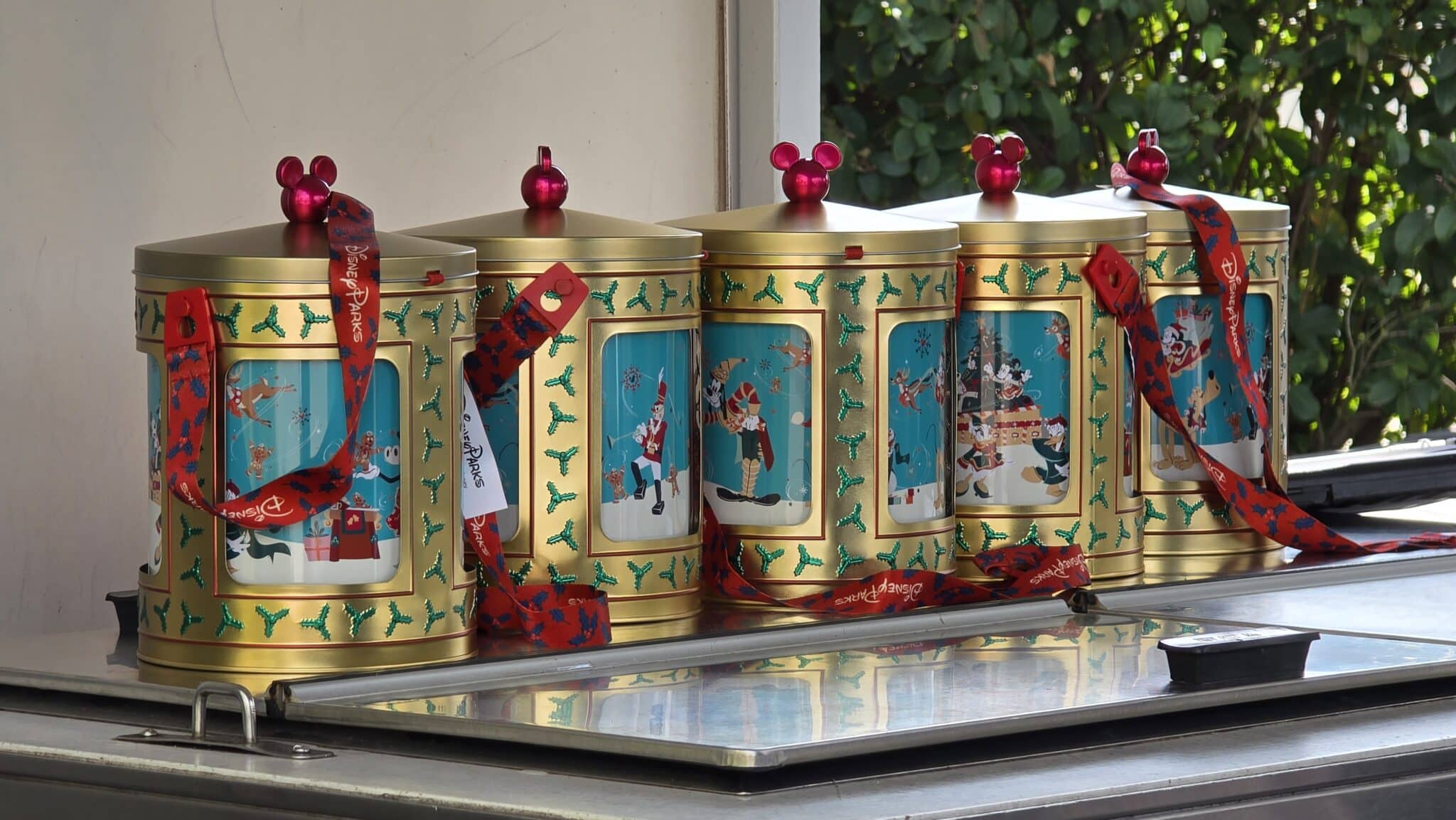 Mickey and Minnie Gingerbread Popcorn Bucket Available at Walt Disney ...