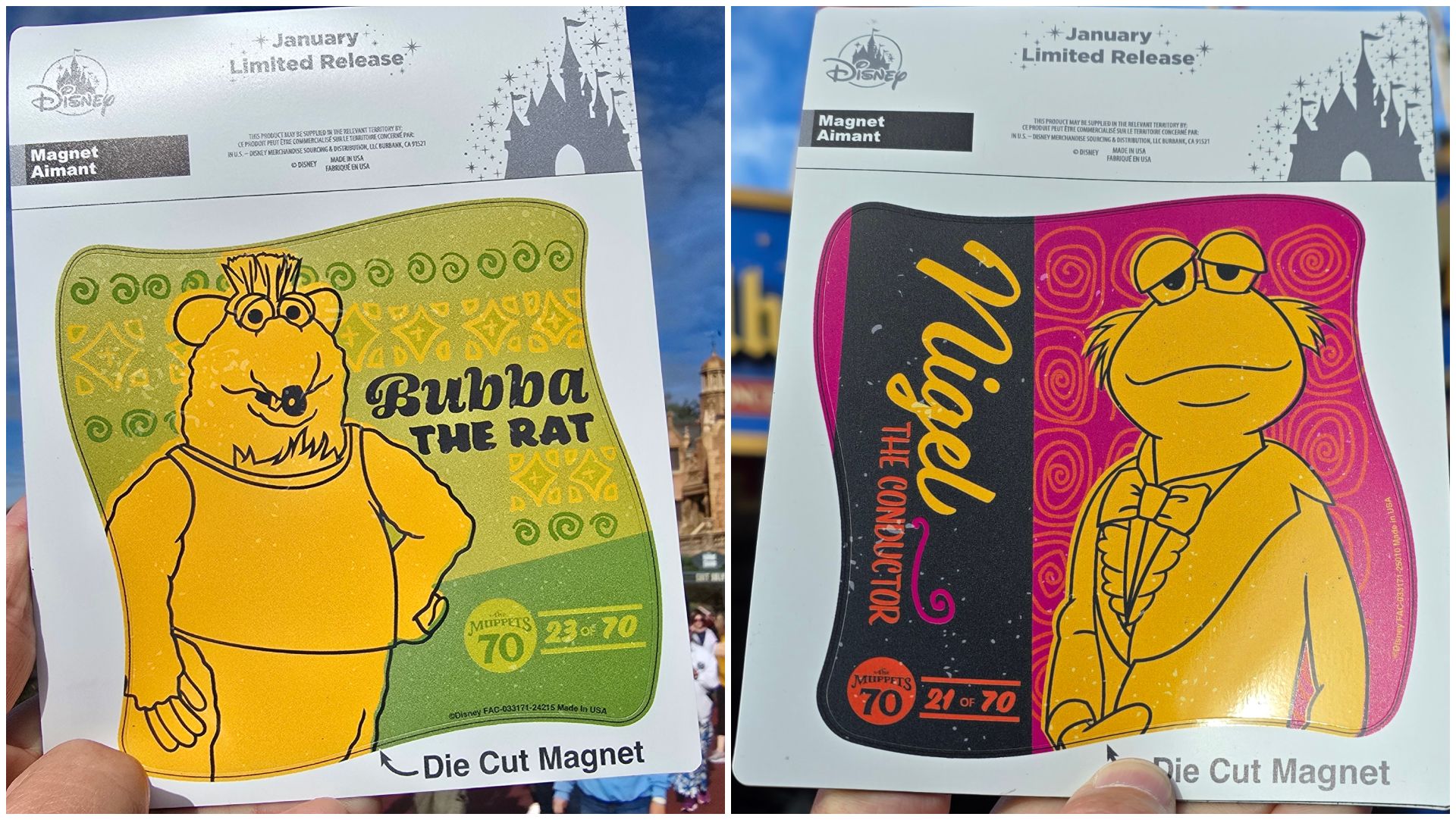 The Muppets 70th Anniversary Magnet Collection from Disney Parks ...