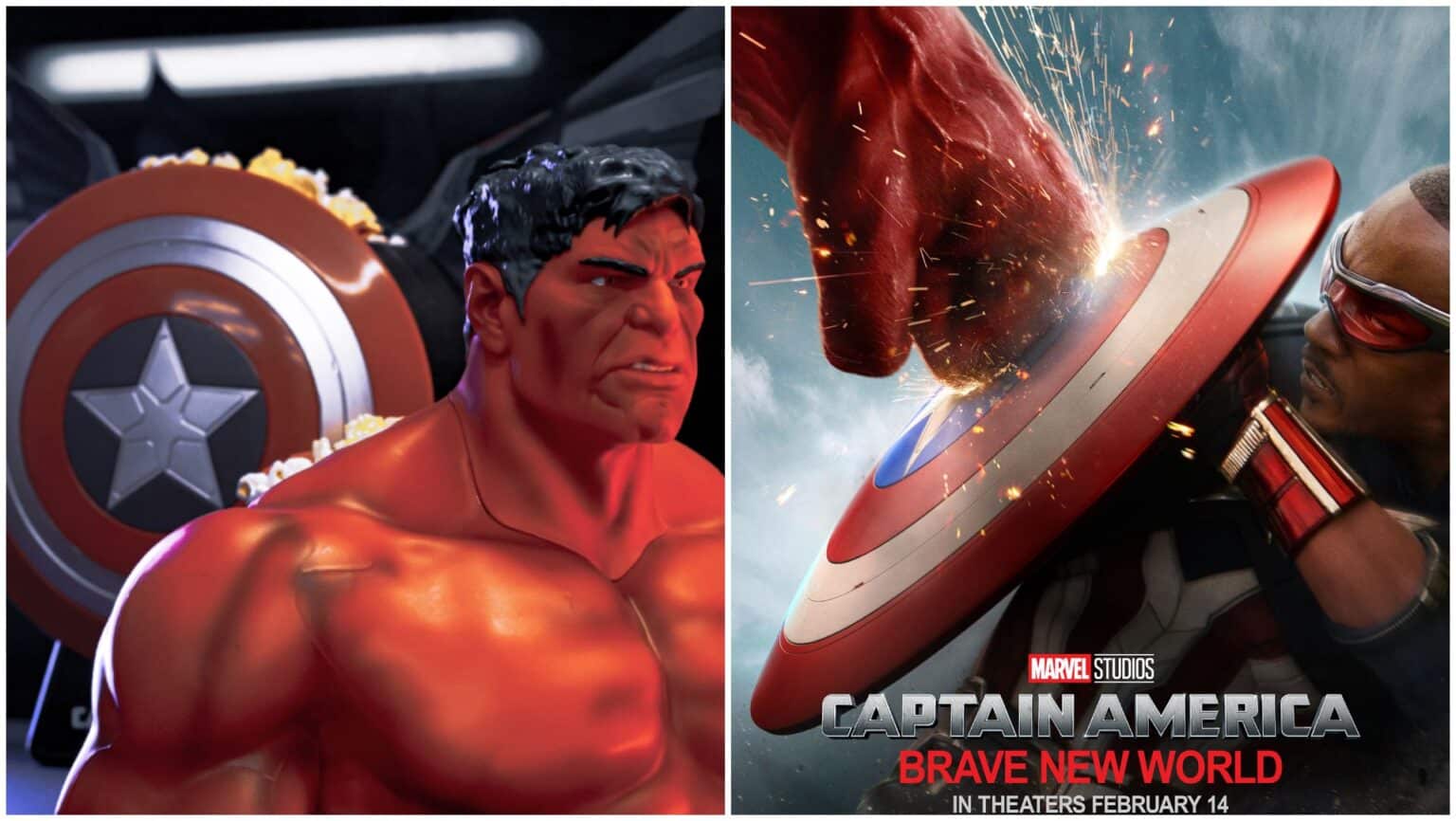 Captain America: Brave New World Popcorn Buckets Available at Cinemark ...