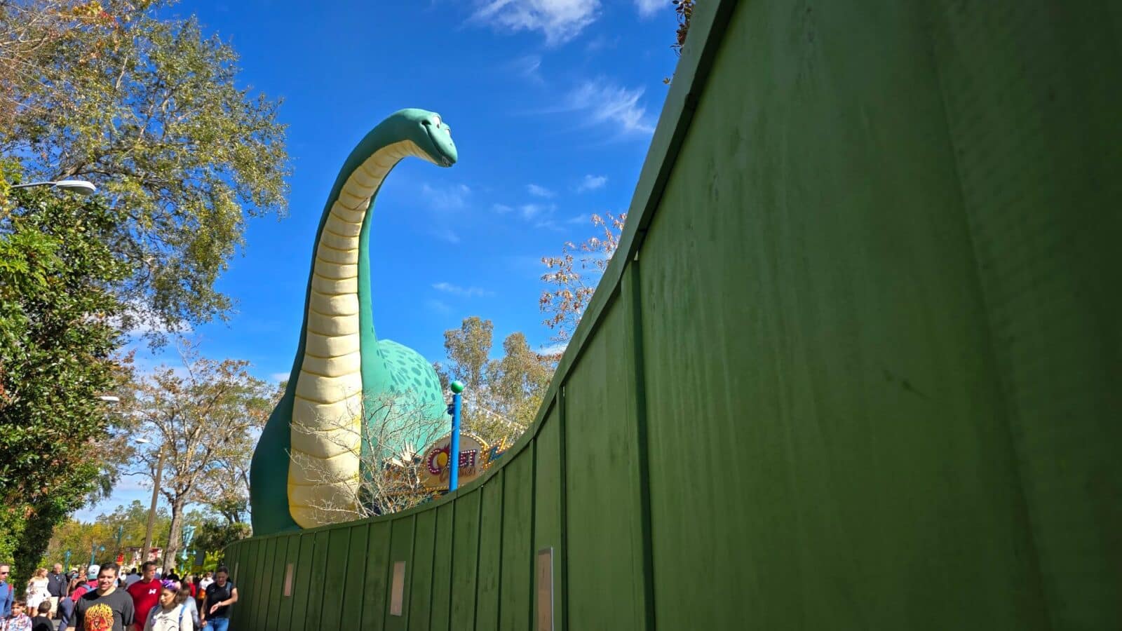 Removal of the Dinosaurs & Dino-Rama Sign Completed in Dinoland USA at ...