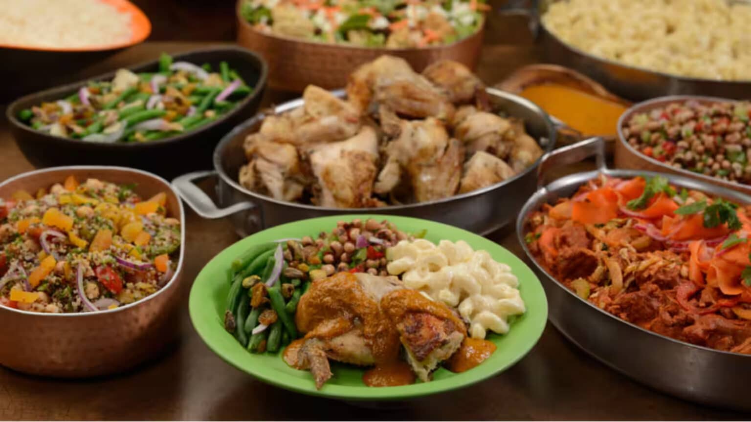 Walt Disney World Animal Kingdom Dining Menu “Tusker House” Lunch ...