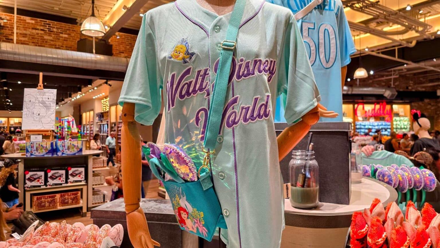 New 2025 Disney Princess Baseball Jerseys Slide Into Walt Disney World ...