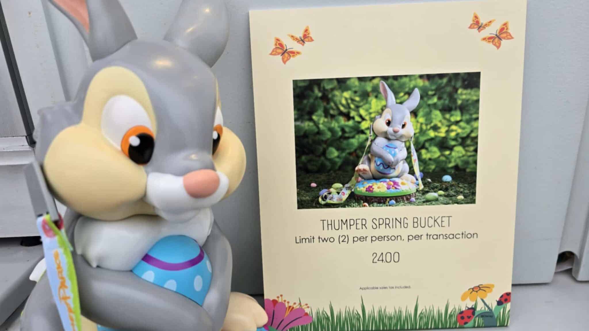 Hop To Epcot! Easter Thumper Spring Popcorn Bucket Now Available at ...