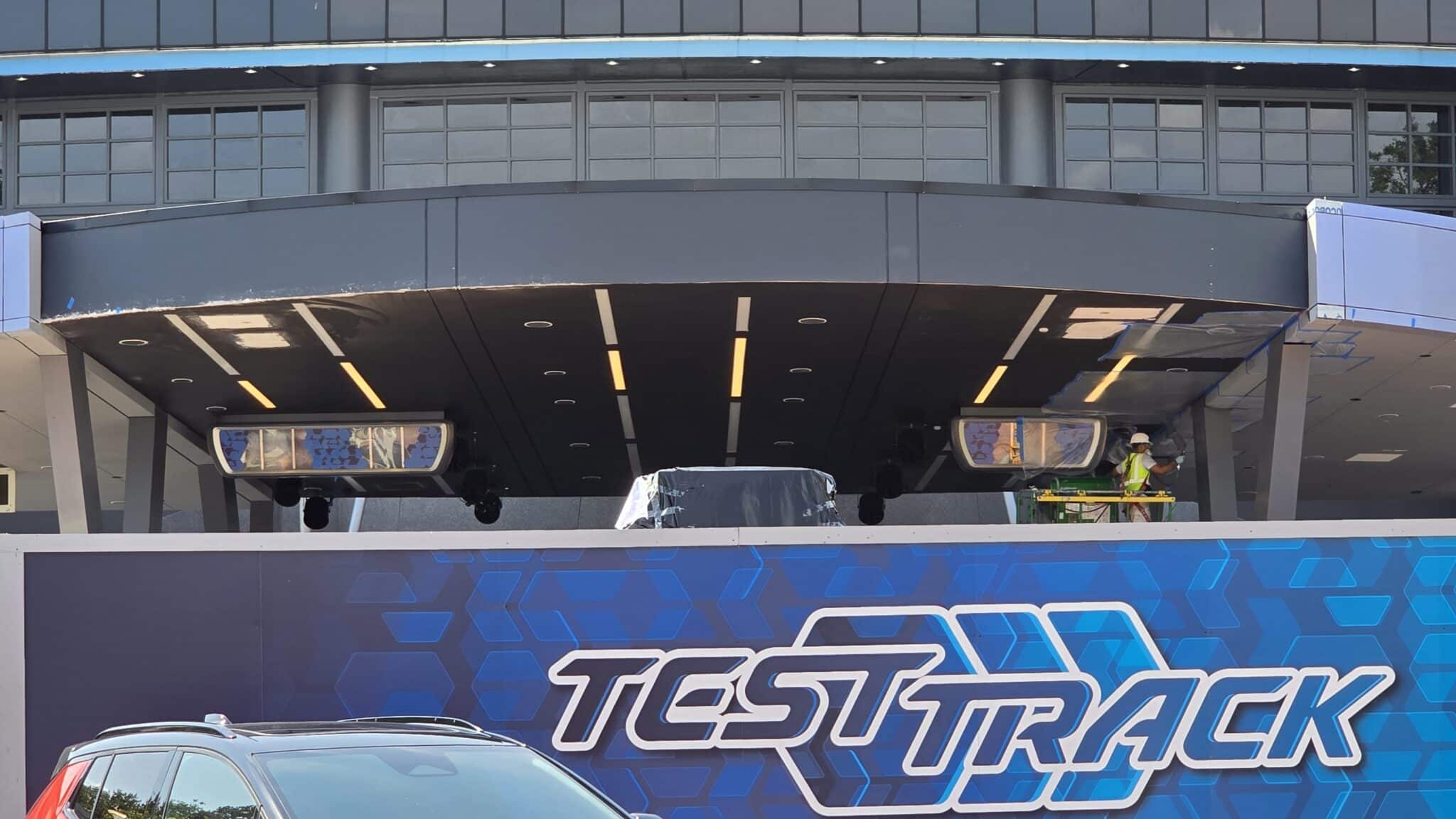Test Track Refurbishment Continues: Epcot Attraction Now Reopening ...