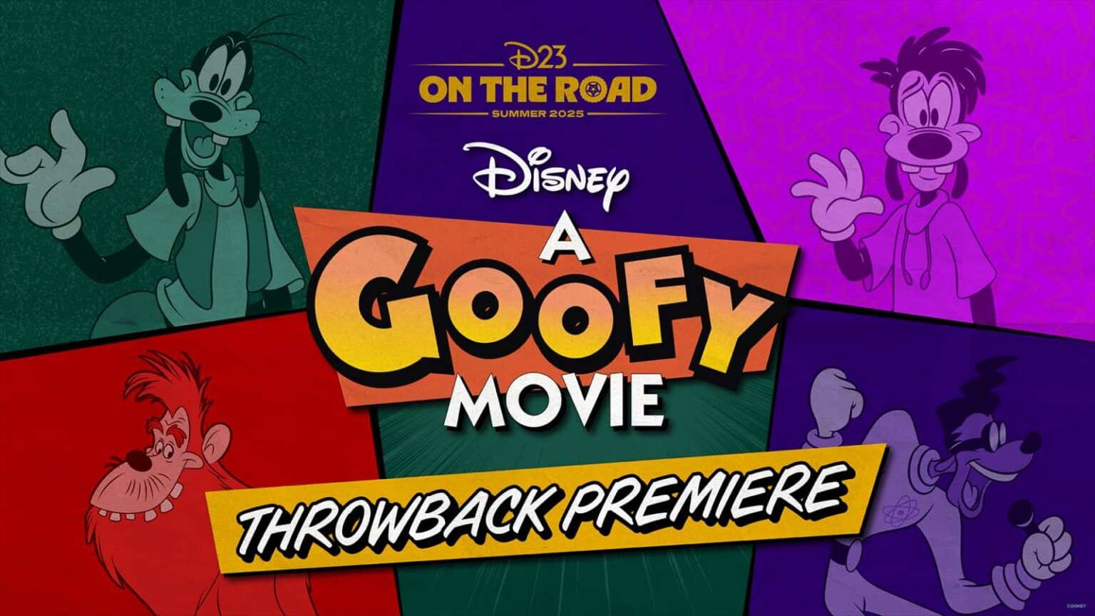 D23 Event: “A Goofy Movie” Throwback Premiere at AMC 24 Disney Springs ...