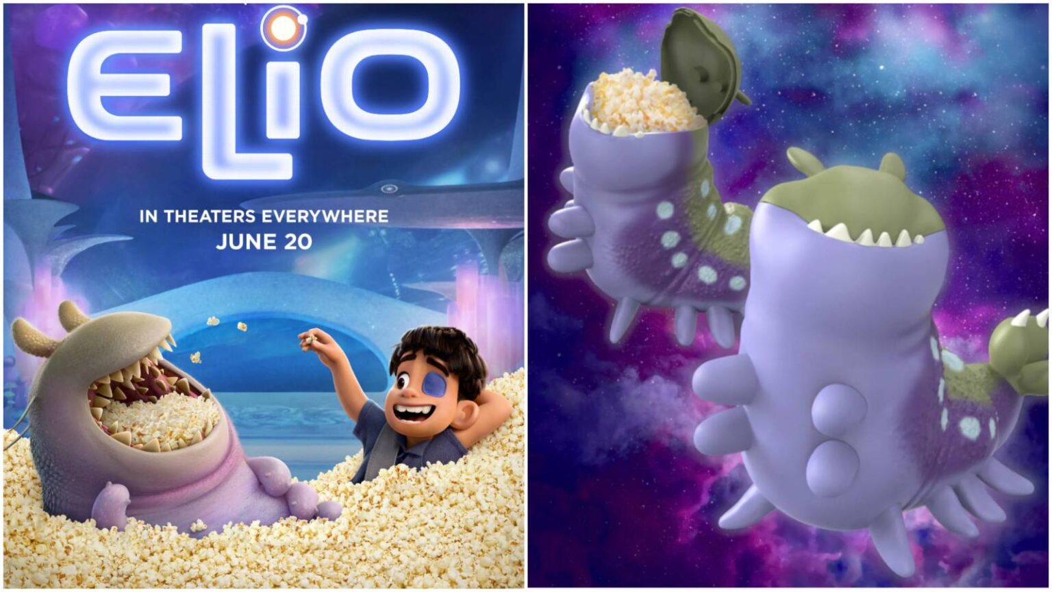 Disney • Pixar Elio: First Look at the Glordon Popcorn Bucket - Fantasy Land News