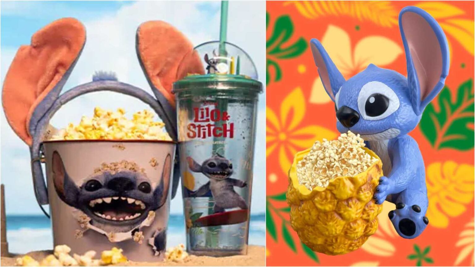 Stitch Mania! Must-Have Disney Lilo & Stitch Popcorn Buckets Coming to ...