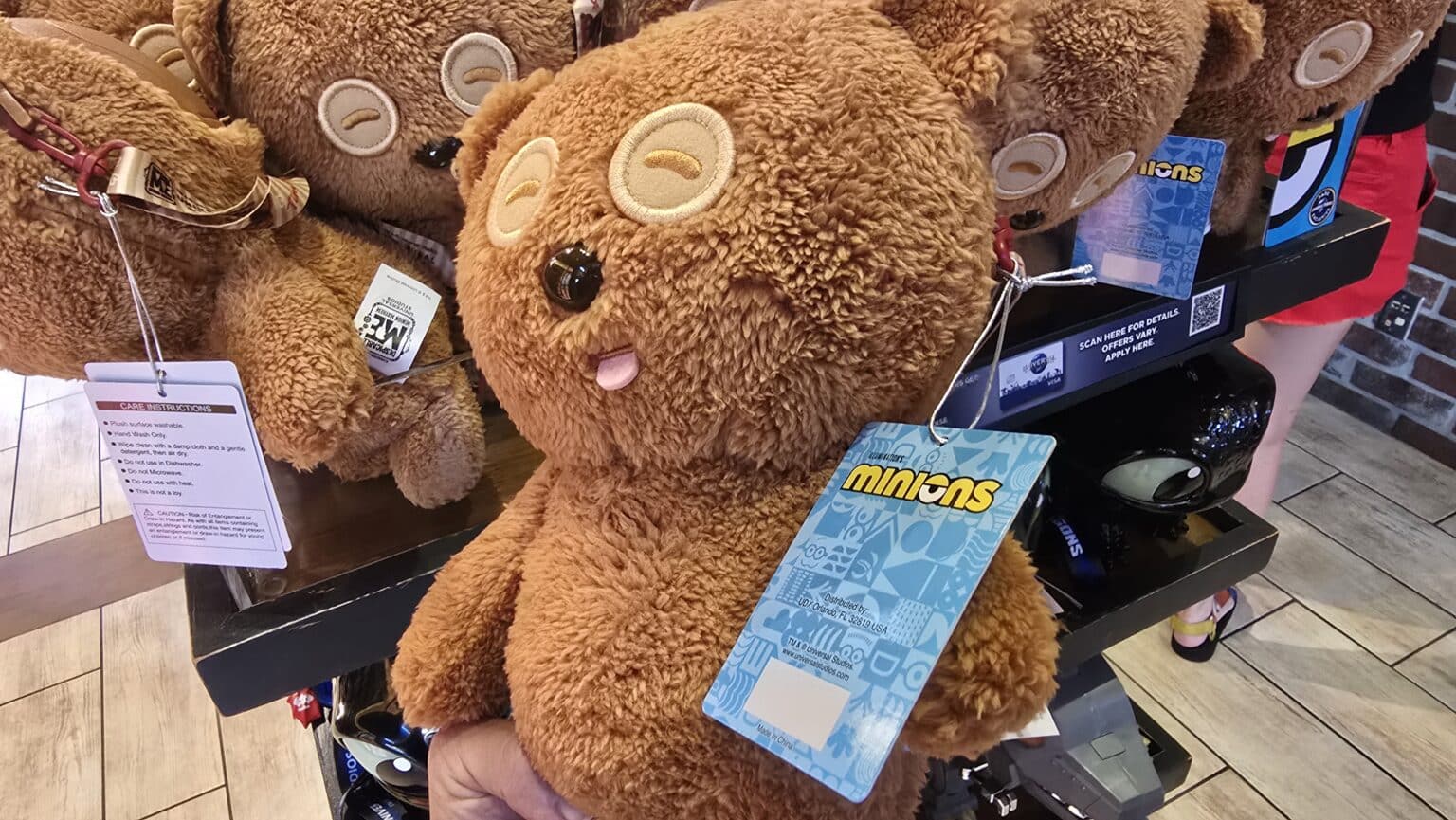 Tim! The Minions Teddy Bear Popcorn Bucket at Universal Orlando ...