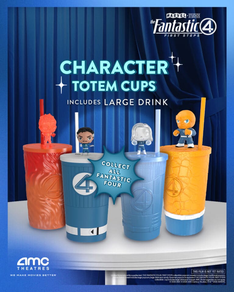 AMC Theaters The Fantastic Four: First Steps Popcorn Buckets – Galactus ...