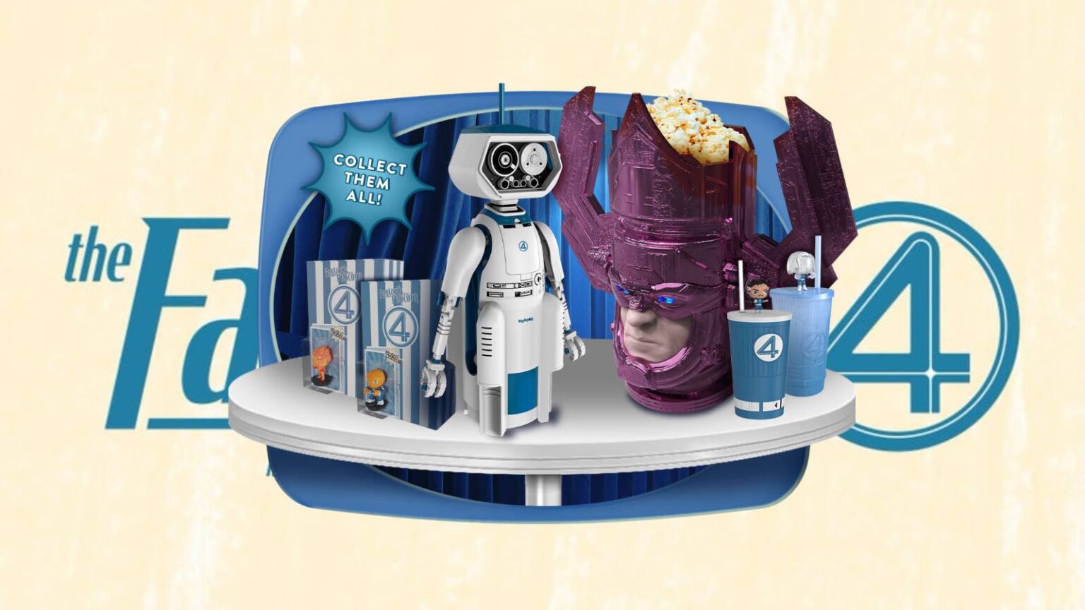 AMC Theaters The Fantastic Four: First Steps Popcorn Buckets – Galactus ...