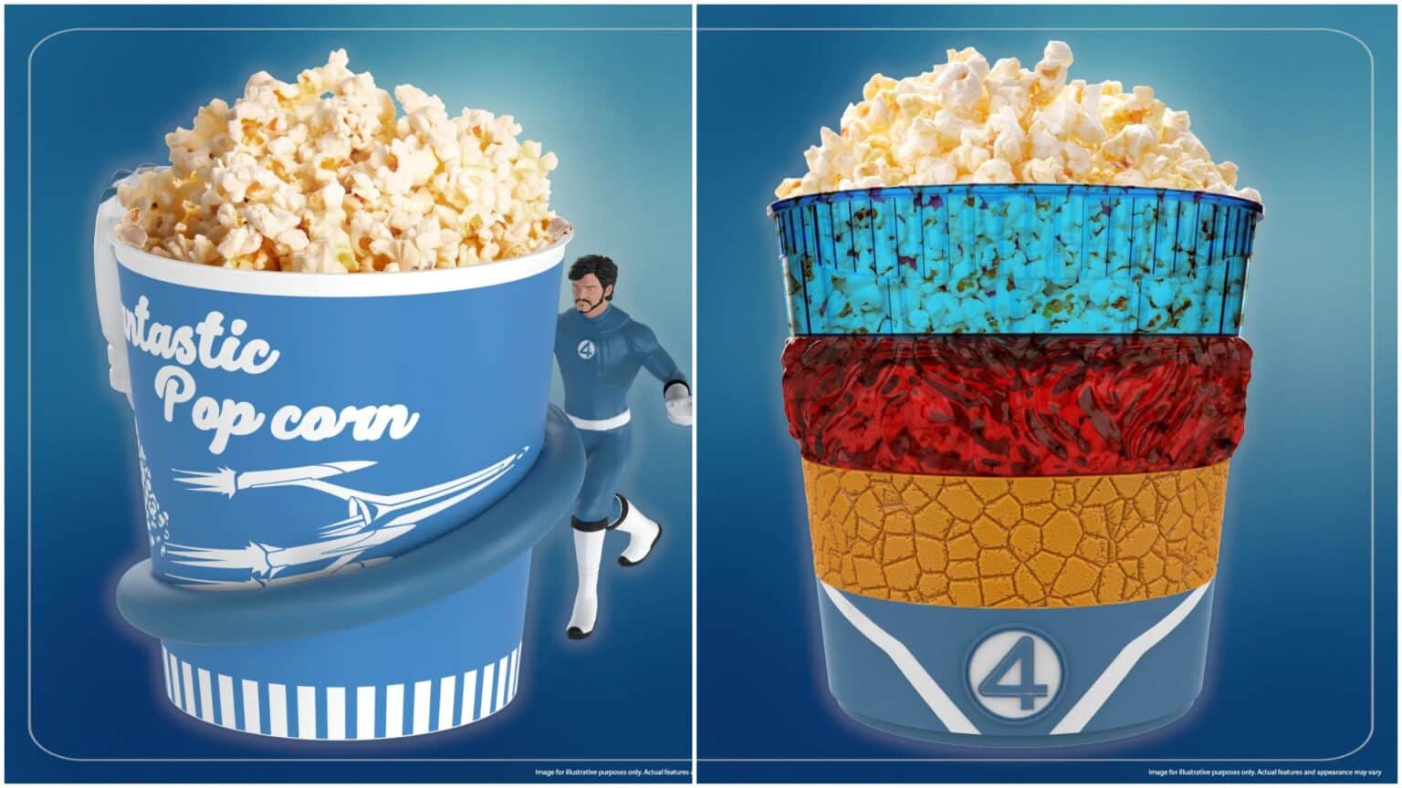 Fantastic Four: First Steps Popcorn Buckets: Your Complete Theater-by ...