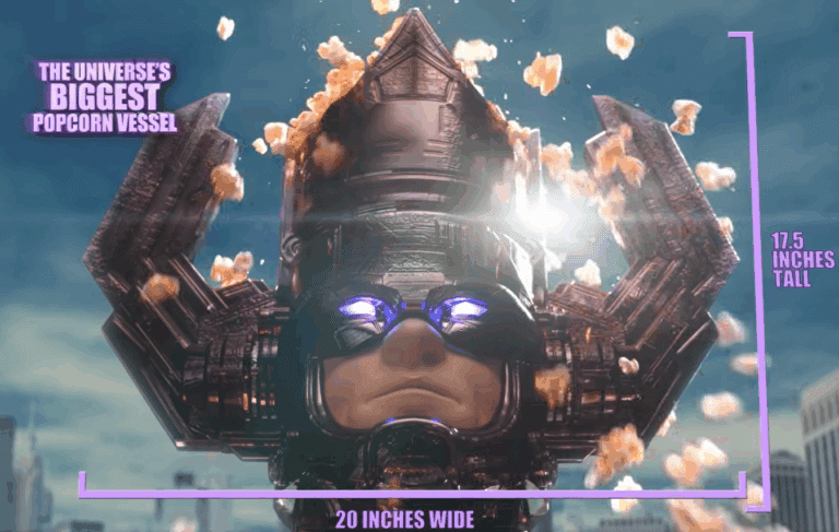 Cinemark Popcorn Buckets – Fantastic Four: First Steps - Fantasy Land News