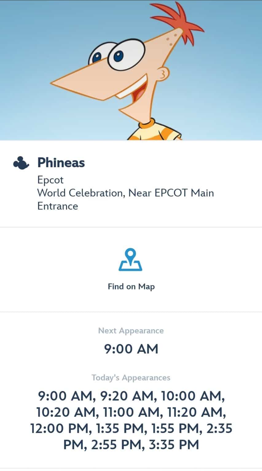 Summer is Starting Right Now: Phineas and Ferb Meet & Greet Times at ...