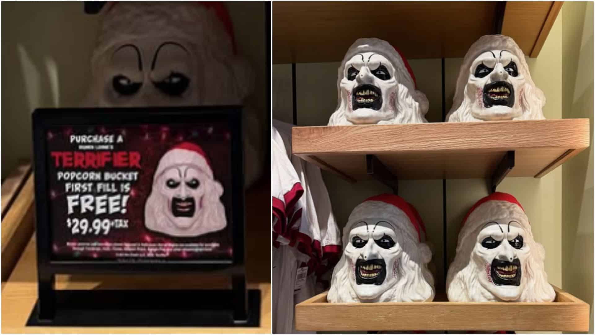 Art the Clown Brings Gory ‘Terrifier’ Popcorn Bucket to Universal’s ...