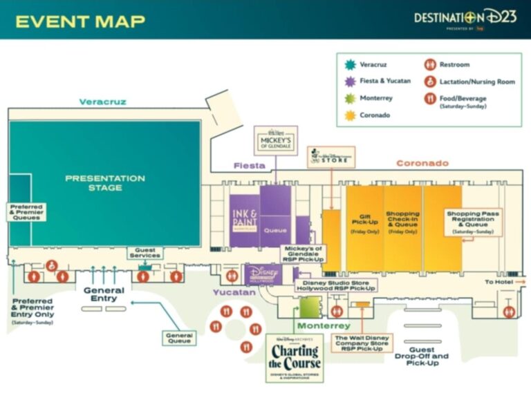 Just In from D23! Panels, Times, and Event Map Released for Destination ...