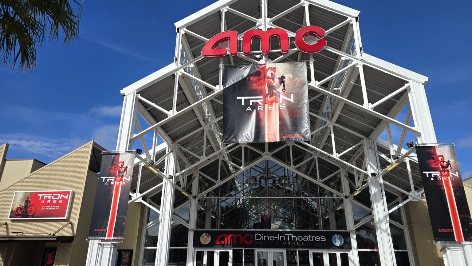 The Grid Comes to Disney Springs! TRON: Ares Lightcycle and Overlay ...