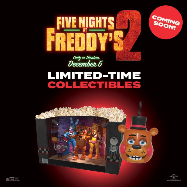 Five Nights at Freddy’s 2 Popcorn Buckets: Tickets Now On Sale ...