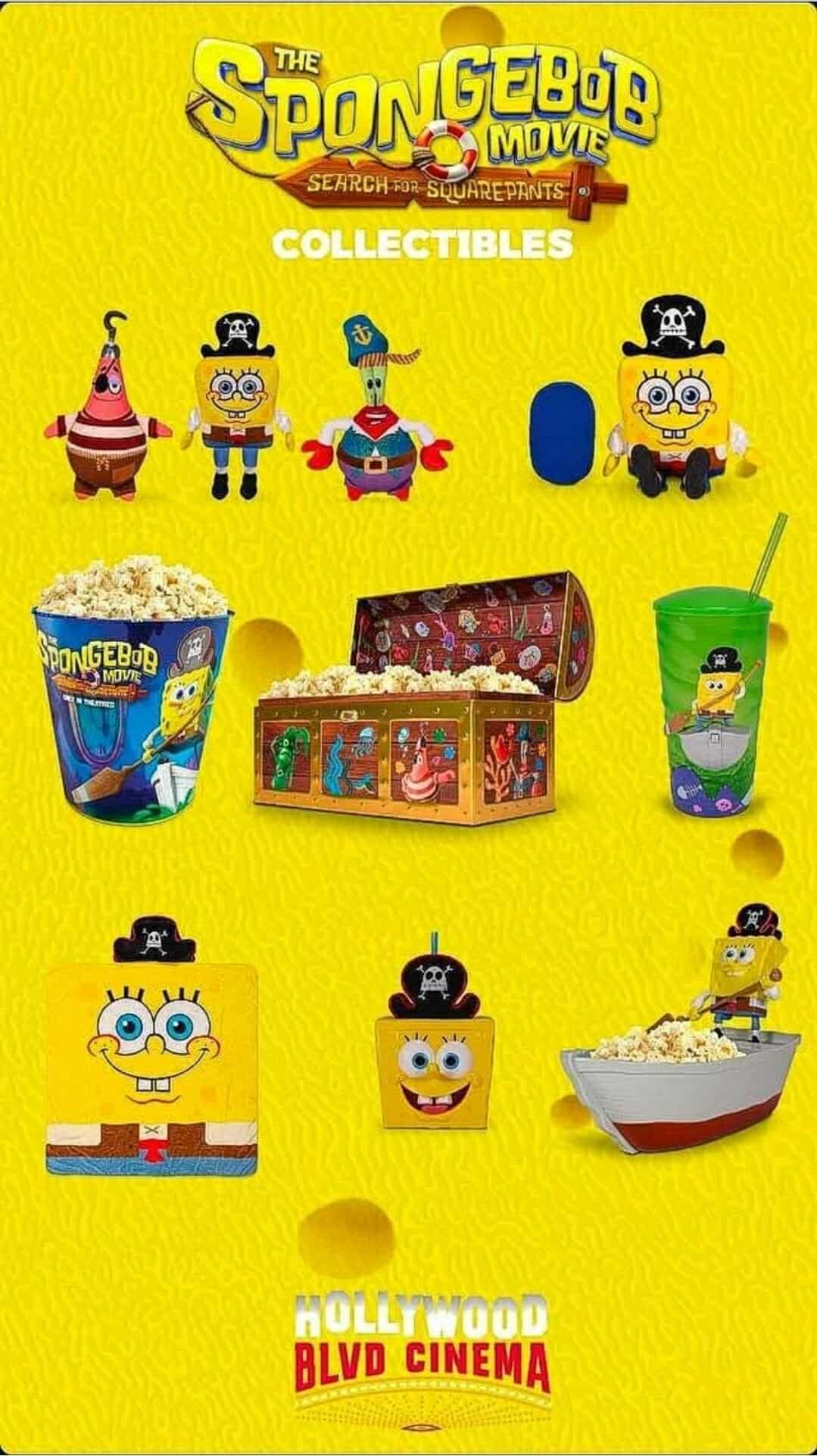 I’M READY! The SpongeBob Movie: Search for SquarePants Popcorn Buckets ...
