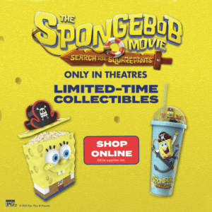 I’M READY! The SpongeBob Movie: Search for SquarePants Popcorn Buckets ...