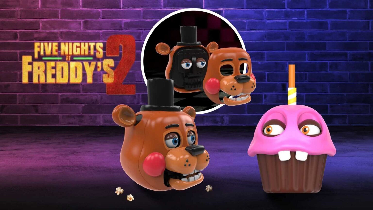 How Can You Get a Freddy Fazbear Popcorn Bucket and a Mr Cupcake ...