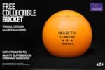 Regal Crown Club Free ‘Marty Supreme’ Ping Pong Ball Popcorn Bucket ...