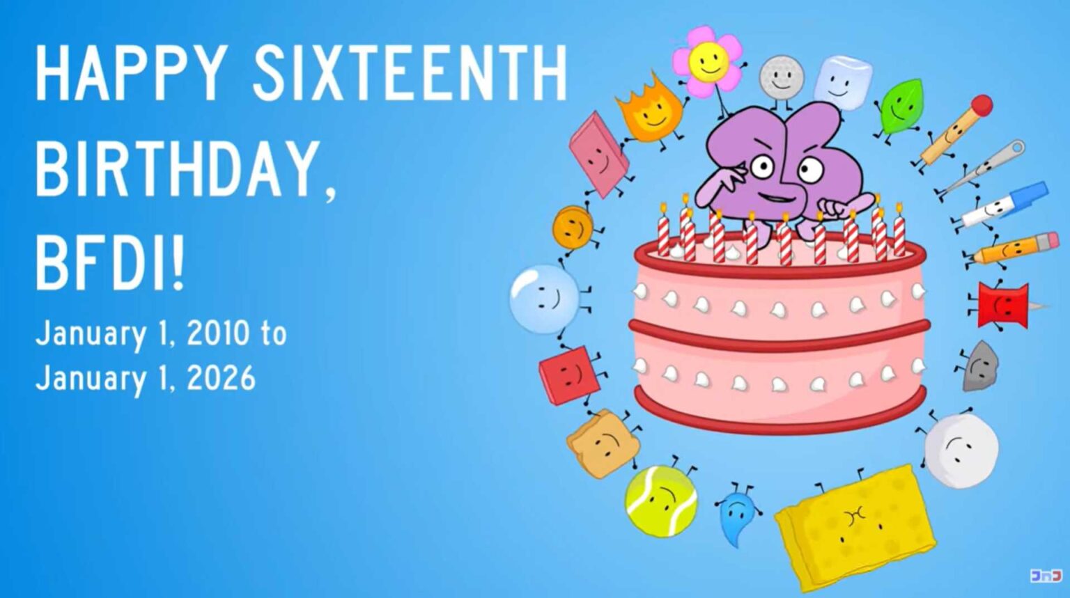 BFDI Creators Say Thank You to Fans in new TF4YoTF4YoTF4YoTF4Y ...