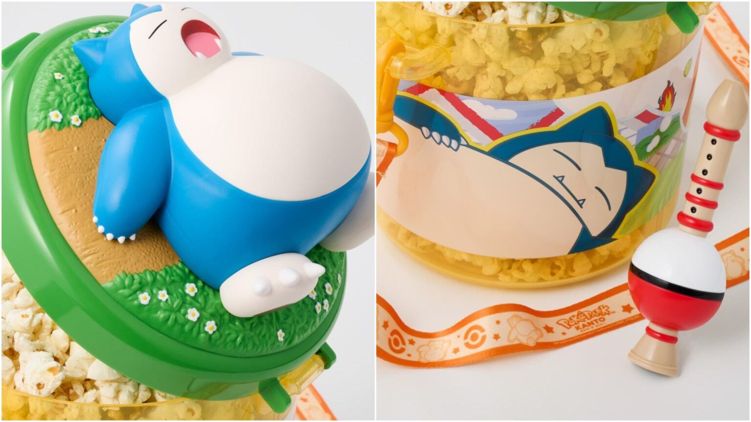 PokéPark Kanto Debuts Exclusive Snorlax Popcorn Bucket Ahead of Grand ...
