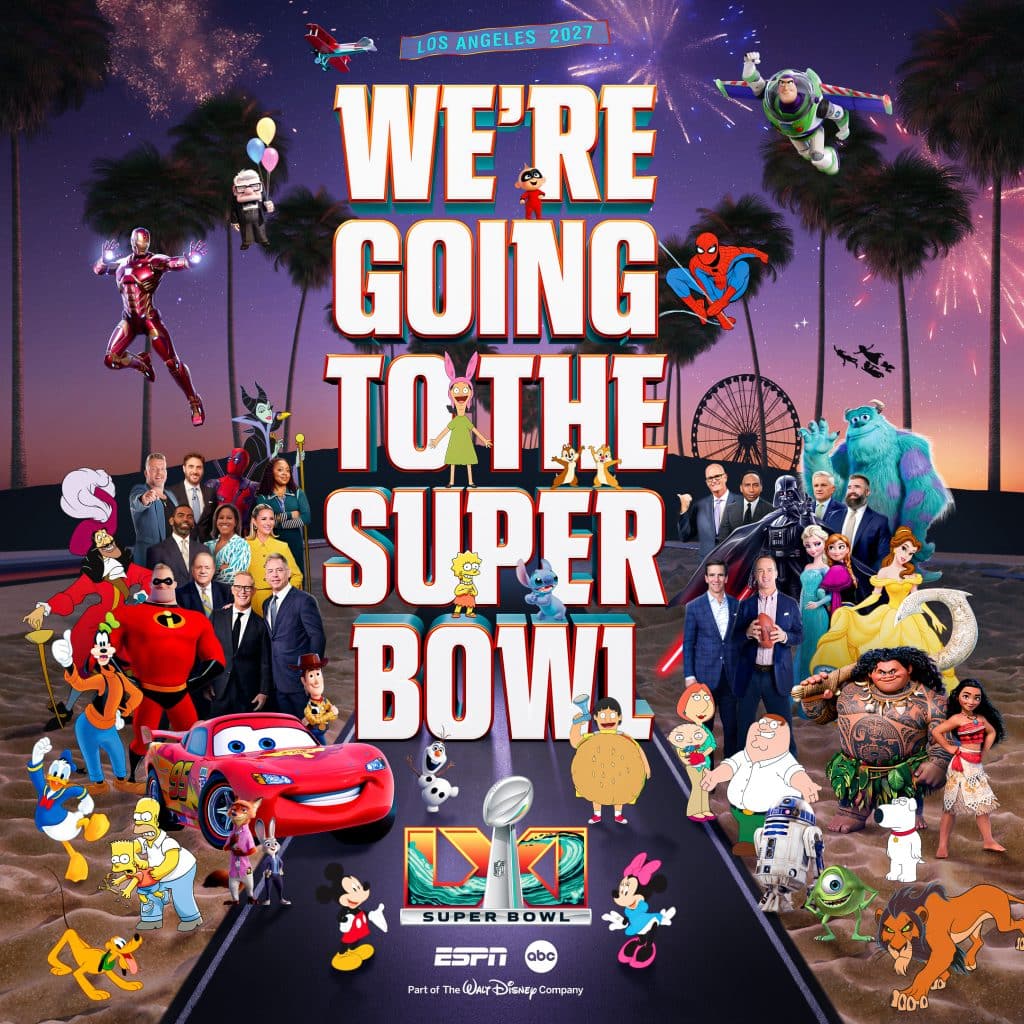 ‘We’re Going’ Disney and ESPN Kick-off Super Bowl LXI Campaign ...