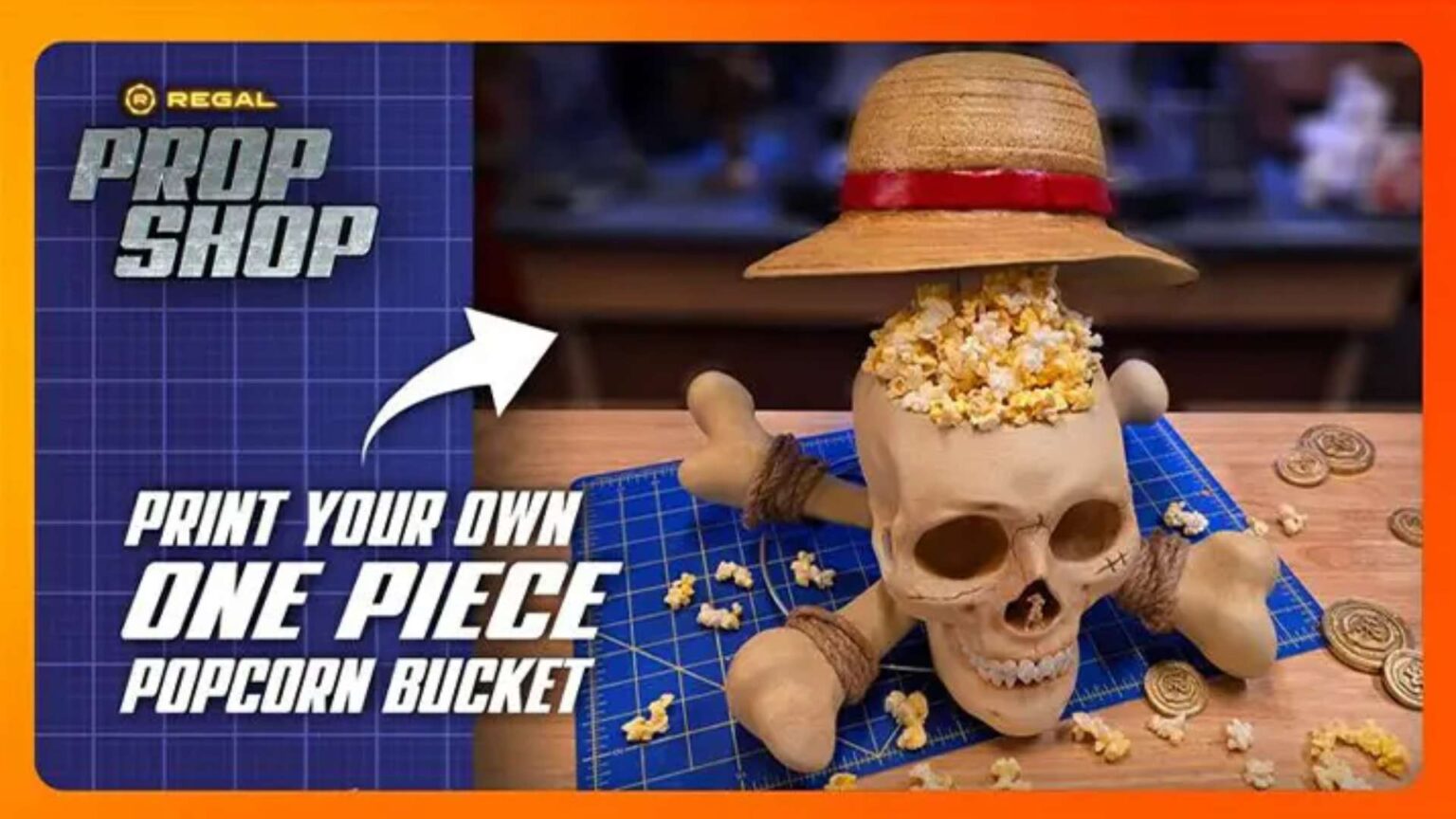 One Piece Popcorn Bucket from Regal - Fantasy Land News