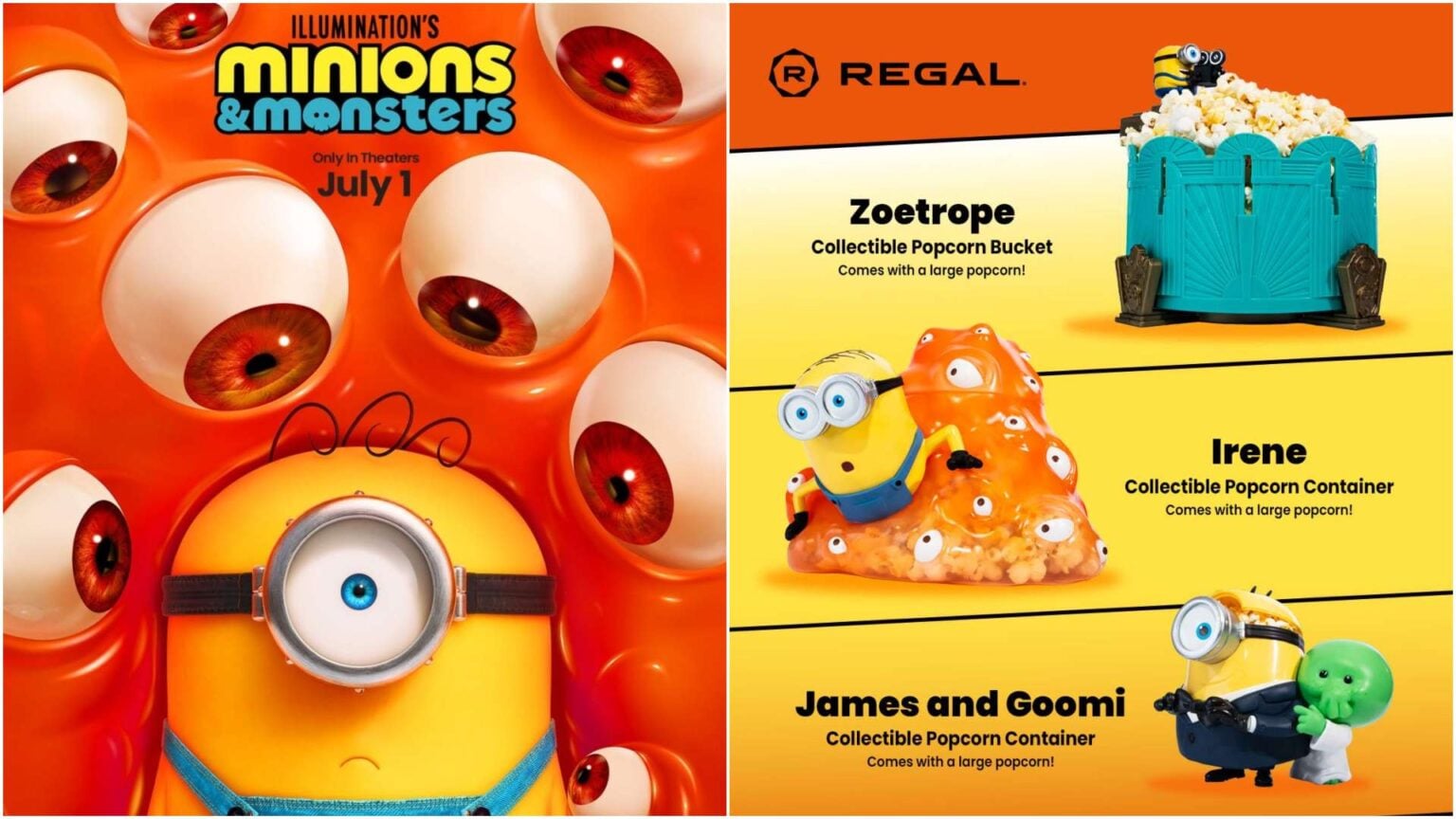 Regal's Minions & Monsters Zoetrope Popcorn Bucket Might Be the Coolest ...