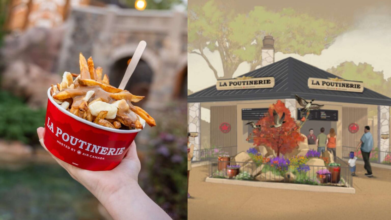 La Poutinerie Hosted by Air Canada Opens July 1 at EPCOT's Canada Pavilion