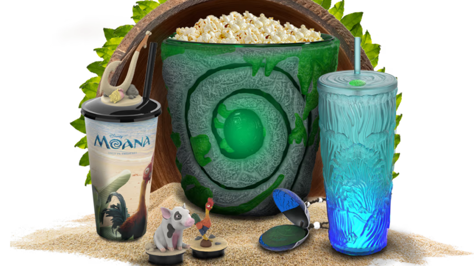 Moana Live-Action Popcorn Buckets Revealed: AMC, Regal, Cinemark, and ...