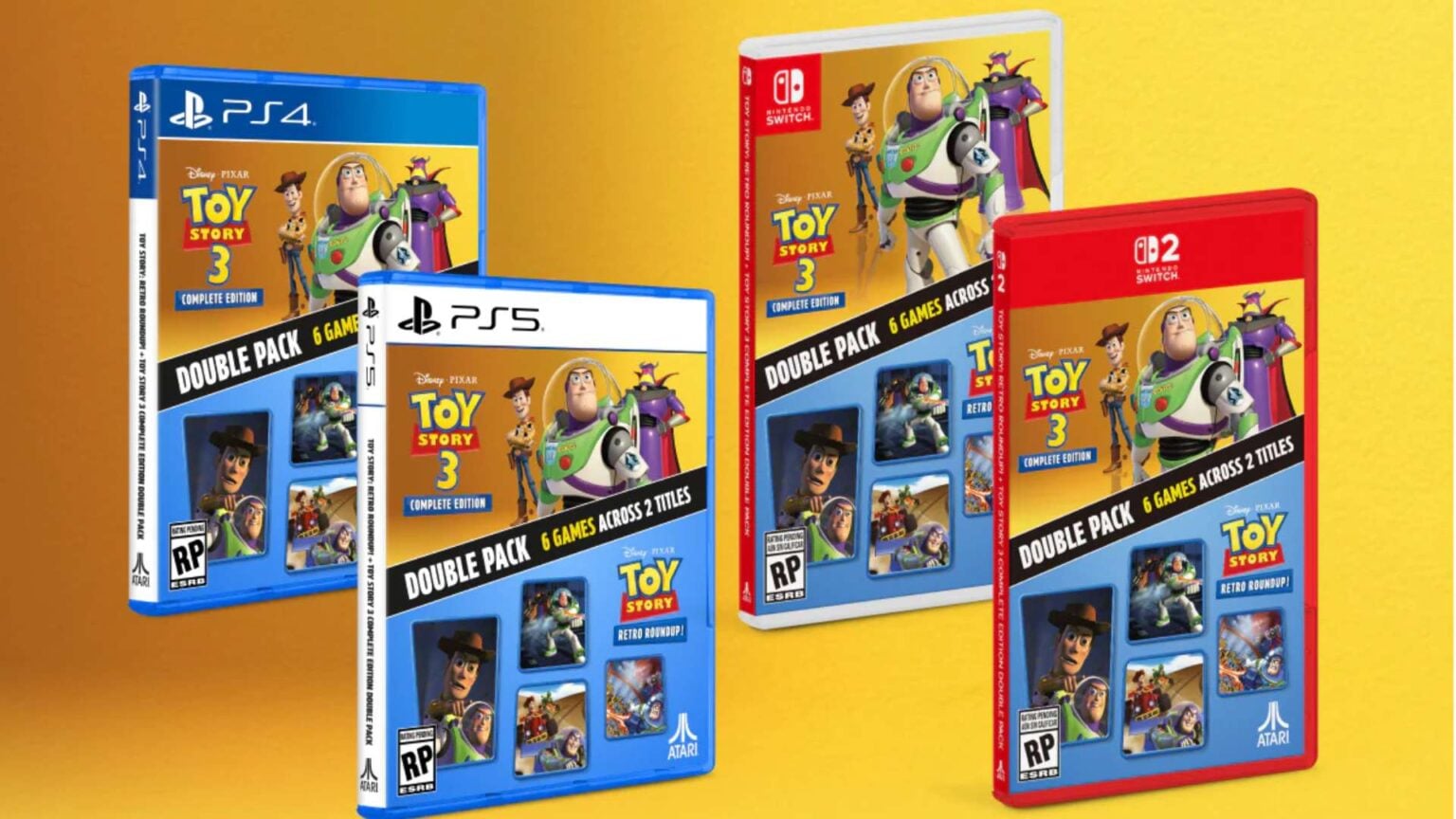 Atari Announces Toy Story: Retro Roundup! and Toy Story 3 Complete ...